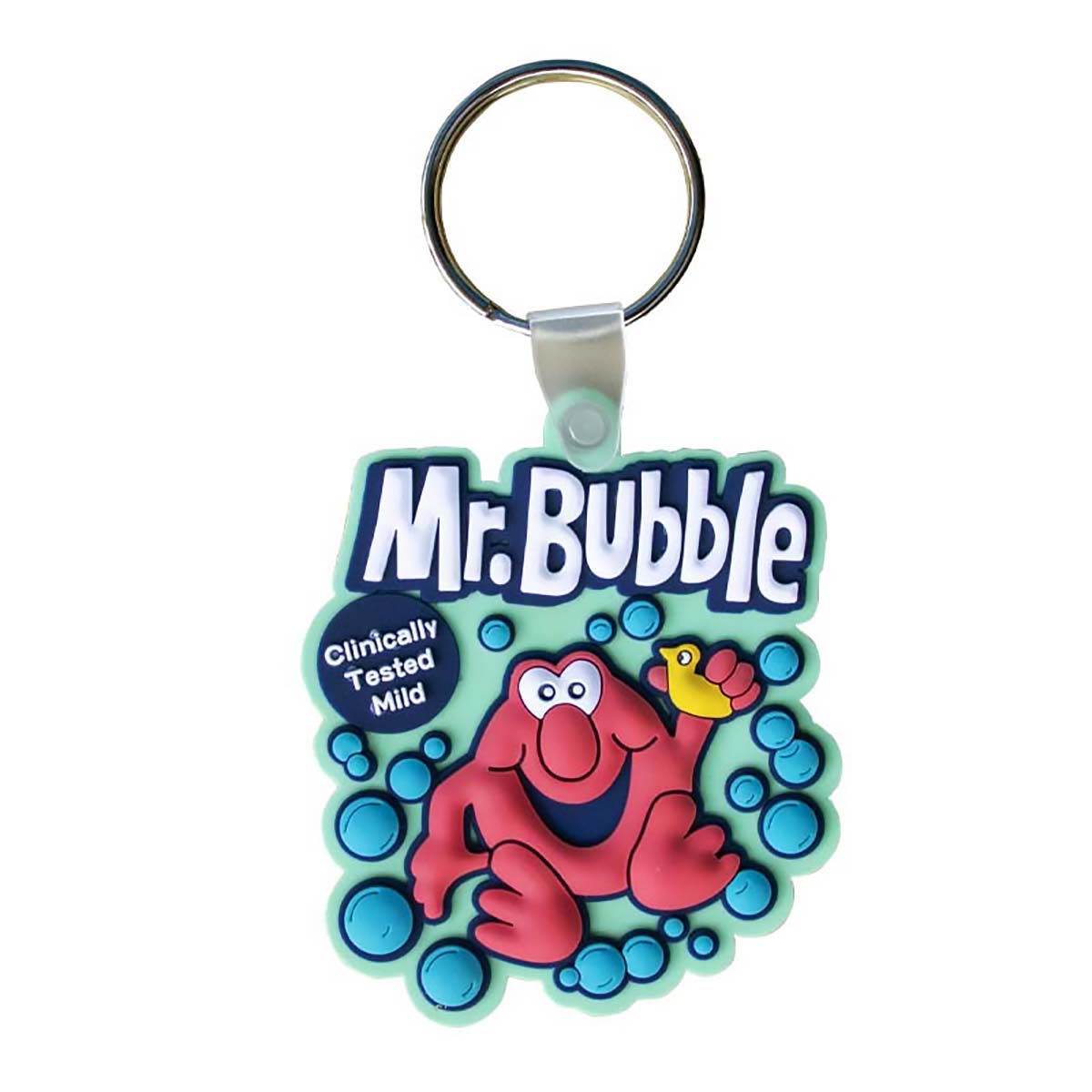 【ロングセラー】【ぷくっとオシャレ】RUBBER KEY RING アドバタイジング BUBBLE!! ️ラバーキーリング | アメリカ雑貨の卸 製造はショー・エンタープライズ